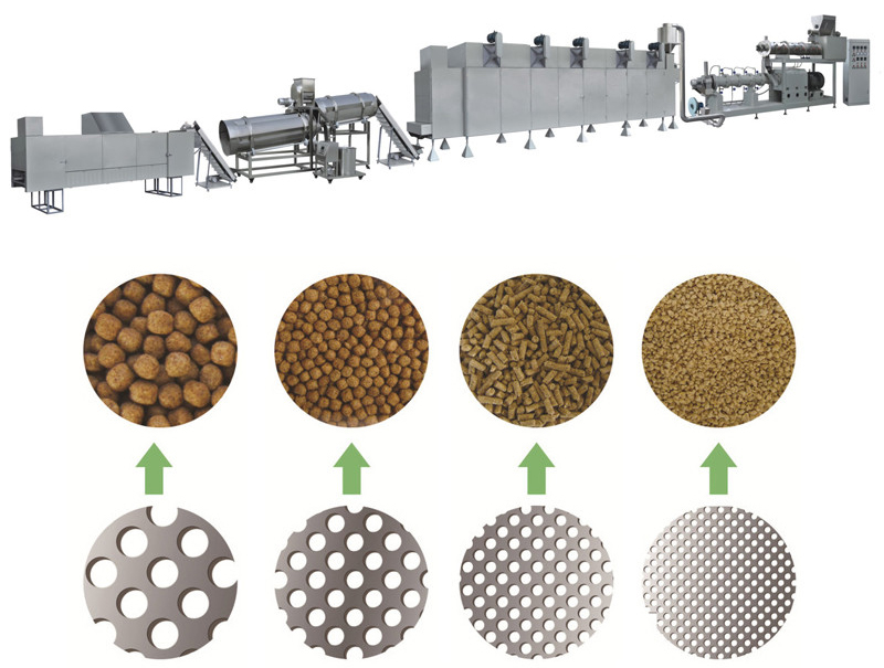 Aquatic Extruded Feed Processing Technology- Jinan Bright Machinery Co ...