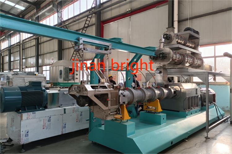 fish feed extruder production line- Jinan Bright Machinery Co., Ltd.